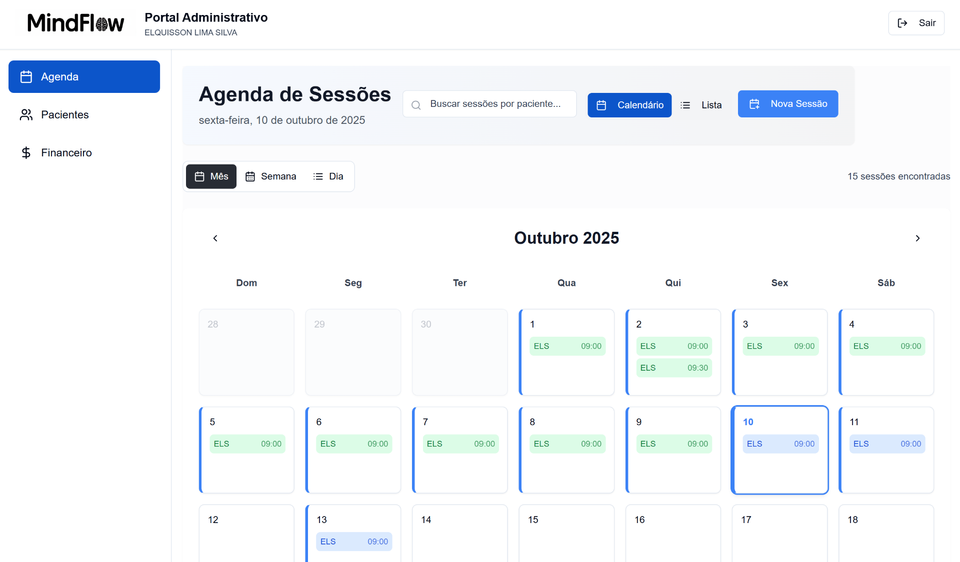 MindFlow - Plataforma para Psicólogos | Gestão Clínica Completa